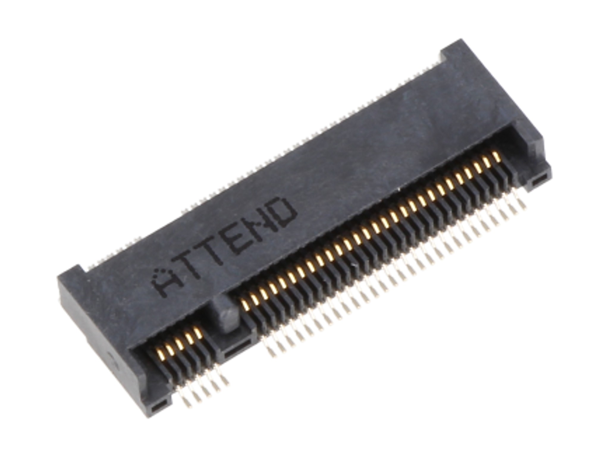 M.2 (NGFF) PCB card socket connectors from Attend